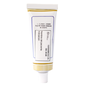 CLINDAMICINA 1% GEL 30GR. REQUIERE RECETA MÉDICA – Farmacia Dermatológica